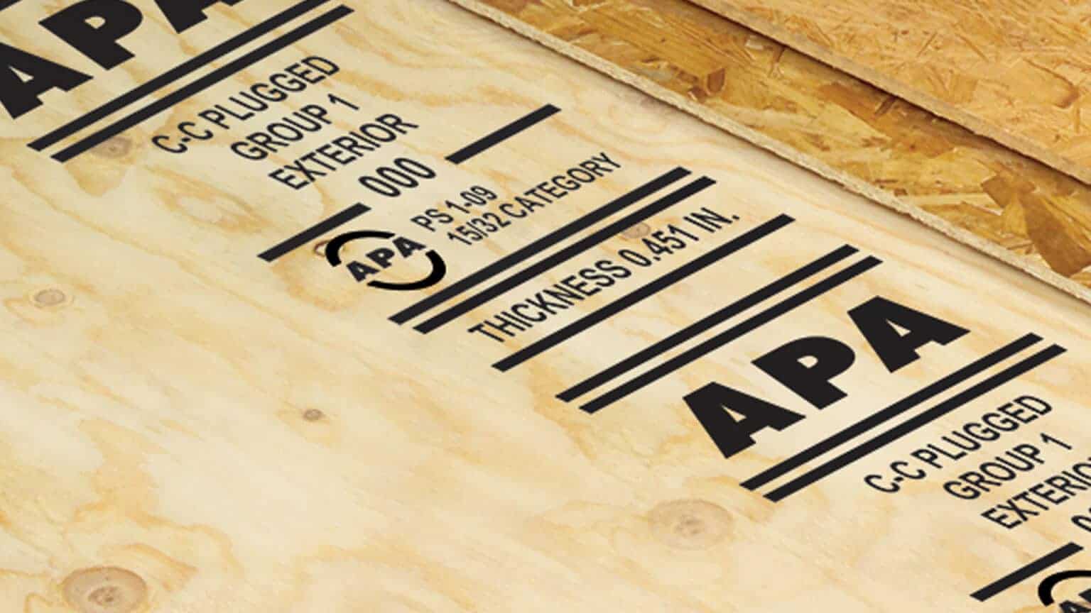 Tips for Selecting and Specifying Wood Structural Panels | Miller Wood ...