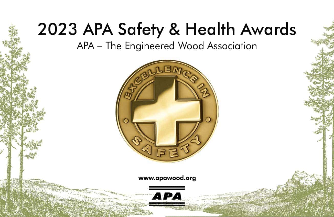 APA Members Win Safety and Health Awards | Miller Wood Trade Publications