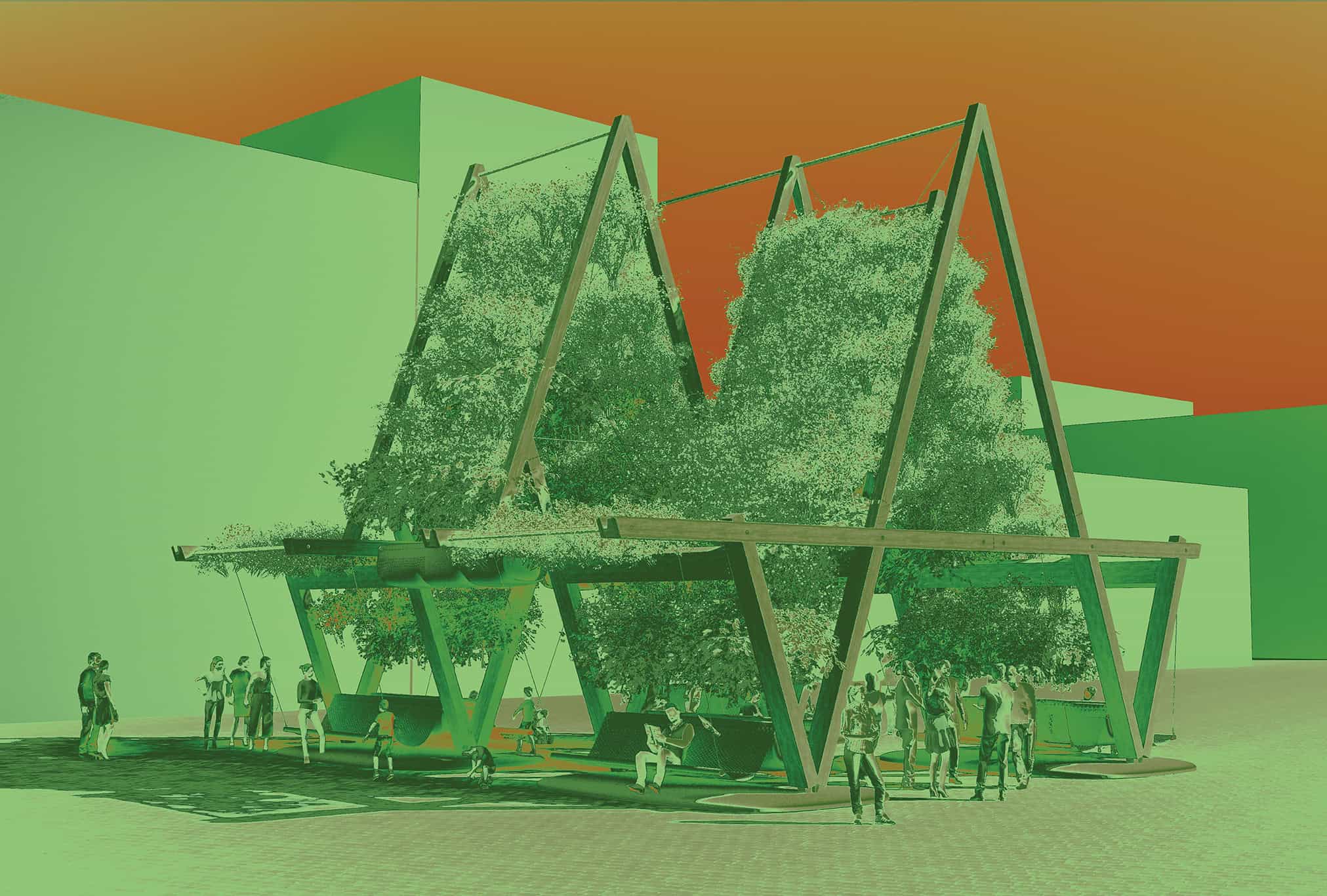 Vert: The Red Oak Route To A Cooler, Greener City | Miller Wood Trade ...